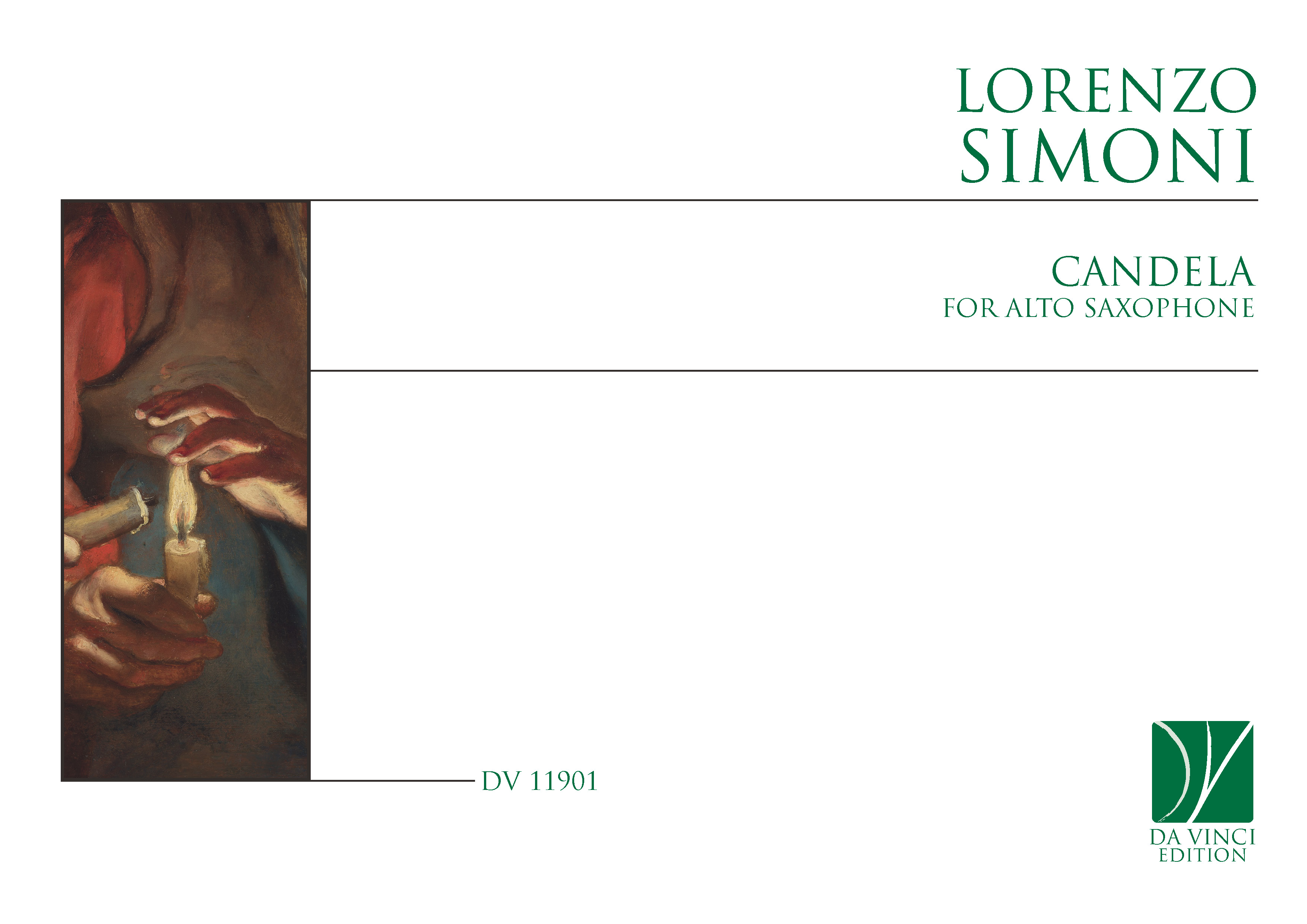 DA VINCI PUBLISHINGLorenzo Simoni: Candela, for Alto Saxophone