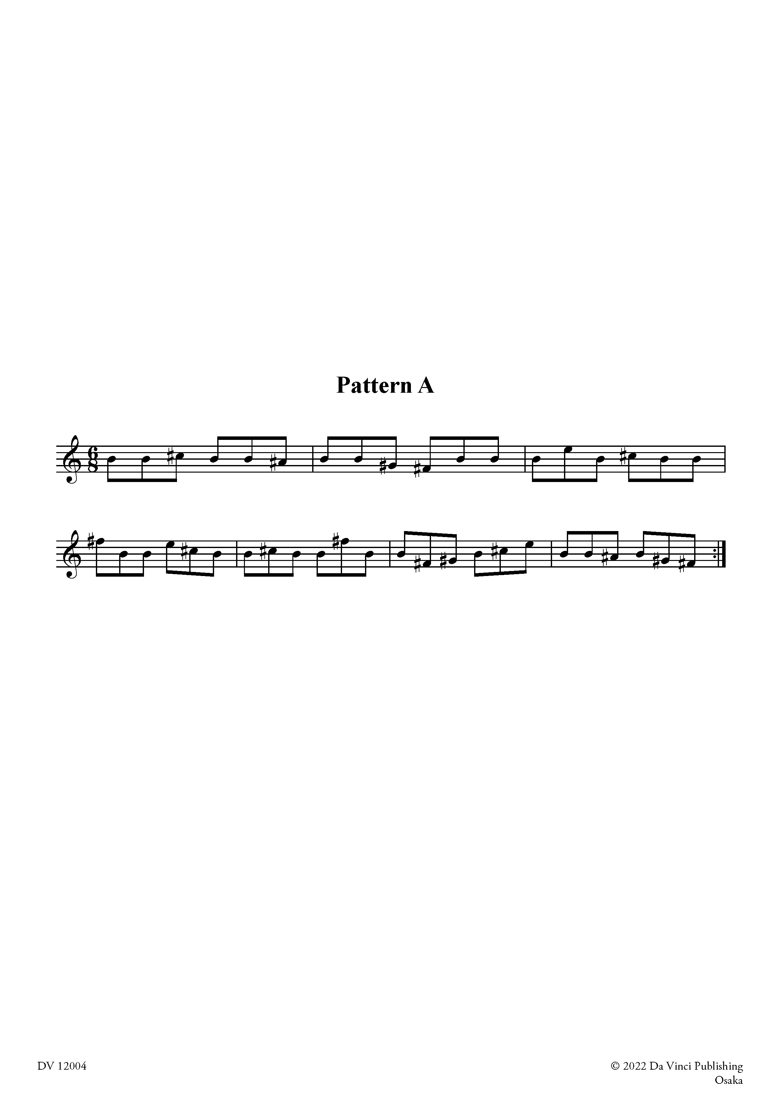 DA VINCI PUBLISHINGMario Totaro: Exercise for Bruno, for Ensemble