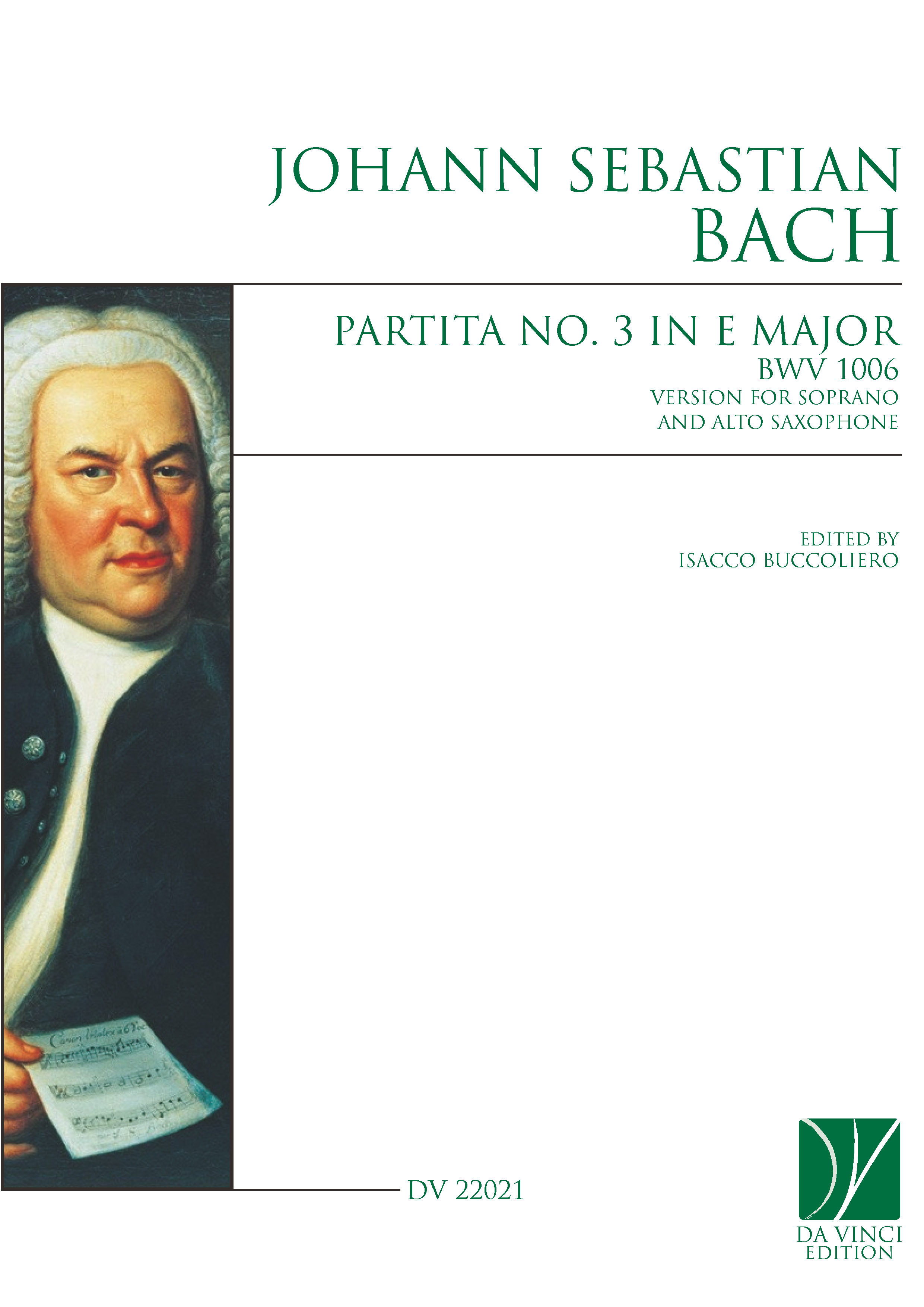 DA VINCI PUBLISHINGJohann Sebastian Bach: Partita No. 3 in E Major BWV ...