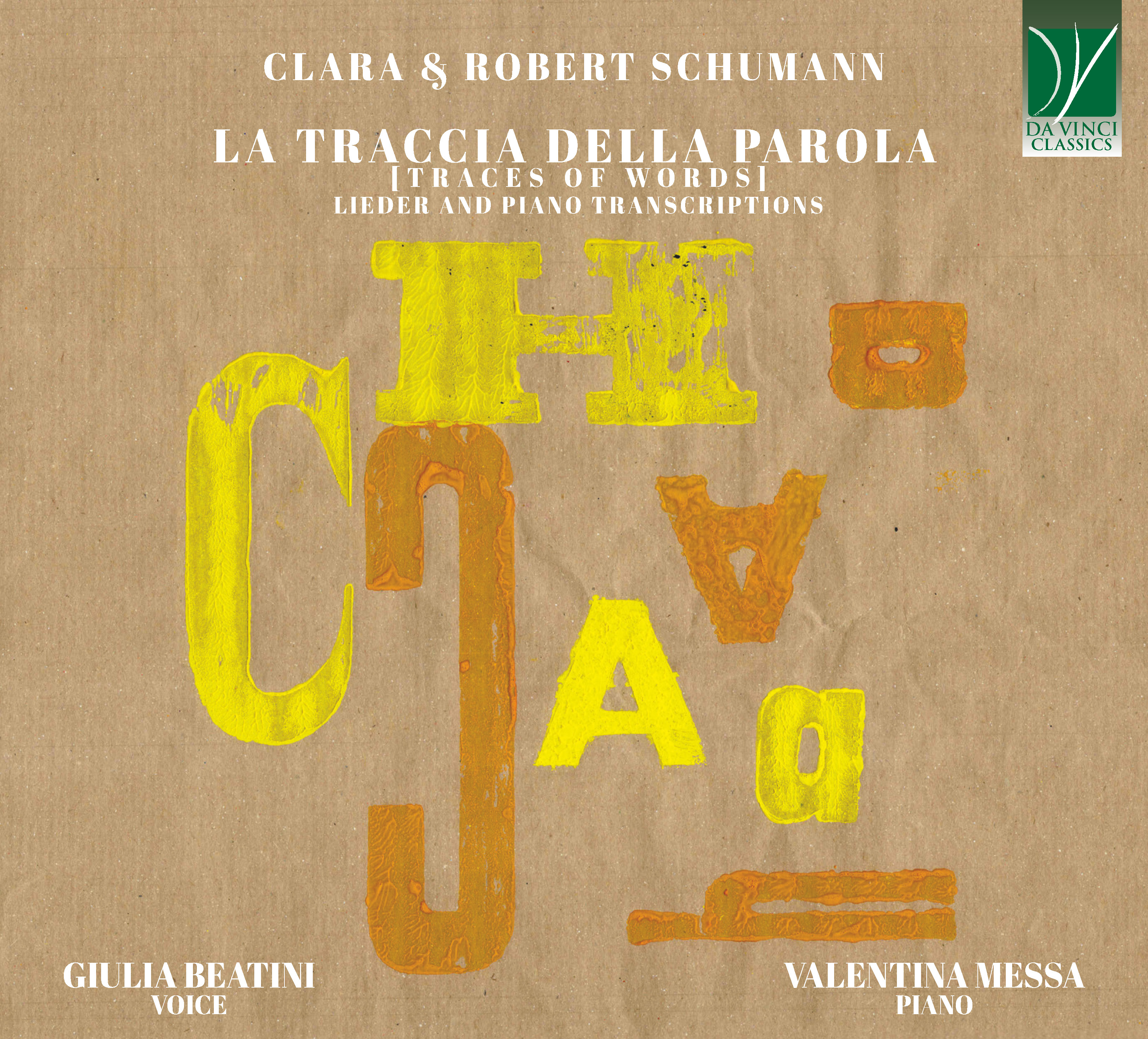 DA VINCI PUBLISHINGClara & Robert Schumann: La traccia della parola ...