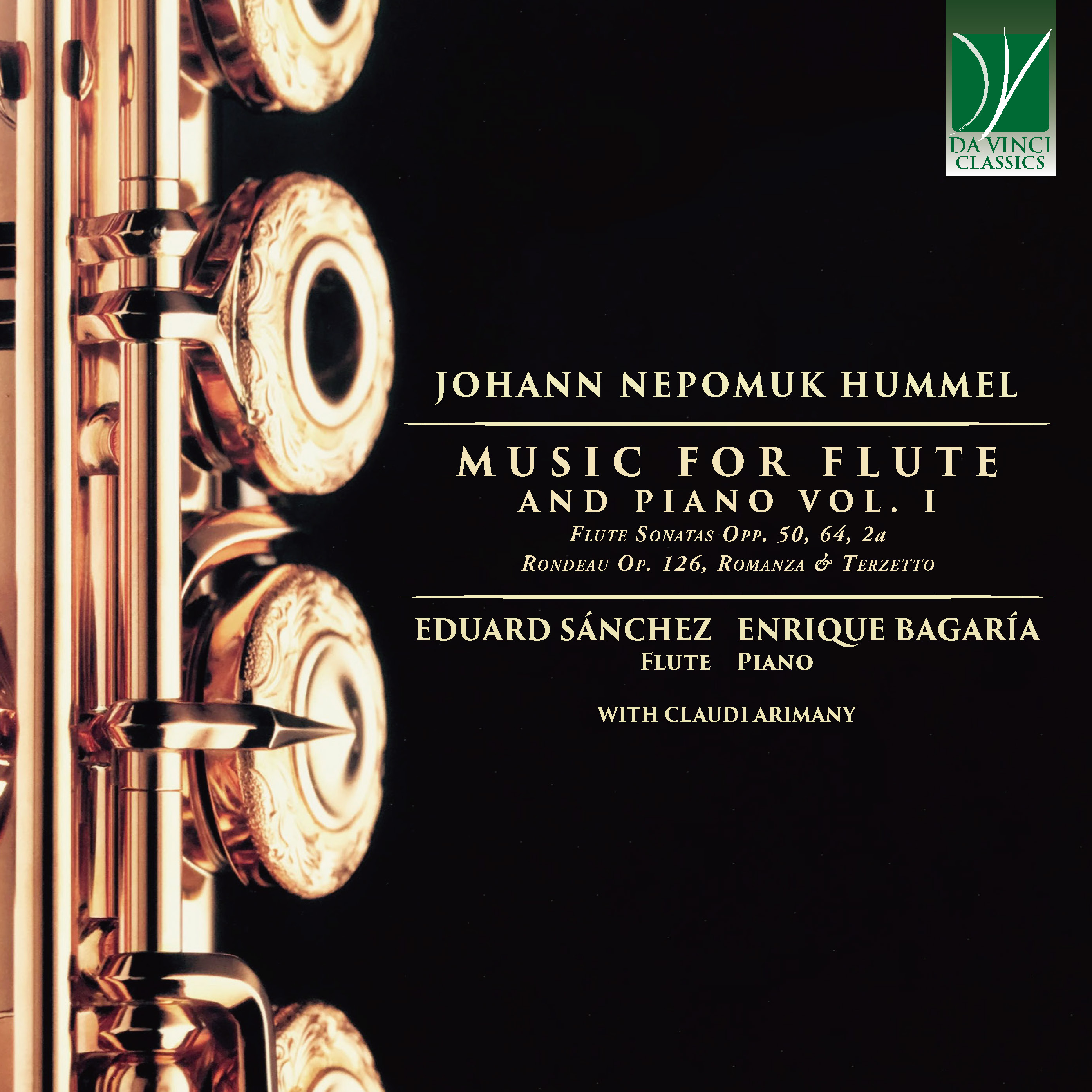 DA VINCI PUBLISHINGJohann Nepomuk Hummel: Music for Flute and Piano Vol. 1
